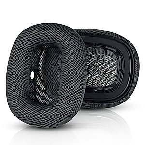 AirPods Max Ear Cushions, Comfortable & Easy to Install AirPods Max Accessories Replacement Earpads Earcups Compatible with Apple AirPods Max headphones, a Knit-Mesh Canopy and Memory Foam(Space Gray)
