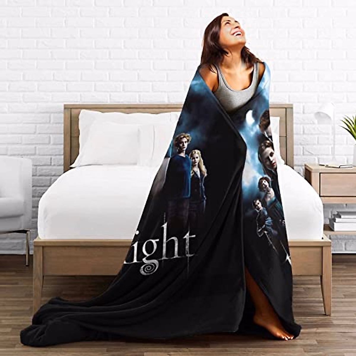 Ultra-Soft Flannel Blanket,Lightweight Warm Throw Fleece Blanket,Home Decor for Bed Sofa in All Season 40"*50"