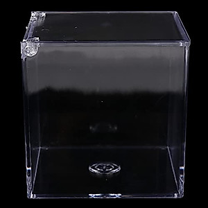 kekafu 2PCS Coffee Capsule Holder Clear Acrylic Box Coffee Pod Storage Coffee Pod Holder Dispenser Tea Bag Organizer with Lid