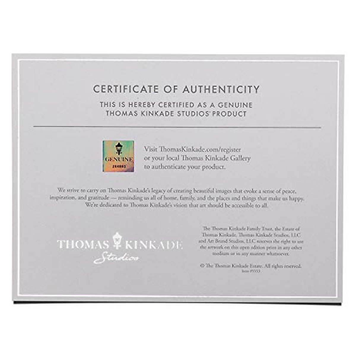 Thomas Kinkade Studios Disney The Aristocats 8" x 10" Gallery Wrapped Canvas