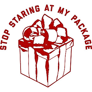 CafePress Stop Staring At My Package Ceramic Coffee Mug, Tea Cup 11 oz