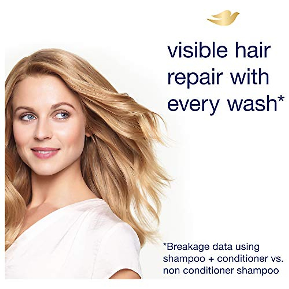 Dove Nutritive Solutions Strengthening Shampoo for Damaged Hair Intensive Repair Dry Hair Shampoo With Keratin Actives 12 oz