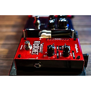 DigiTech Mini Pitch Acoustic Guitar Effect Pedal, Red (Whammy Ricochet)