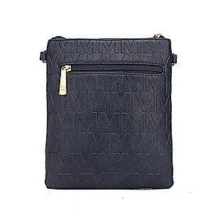 MKF Crossbody Bags for Women, Wristlet Strap – PU Leather Shoulder Handbag – Small Crossover Messenger Purse, Mustard