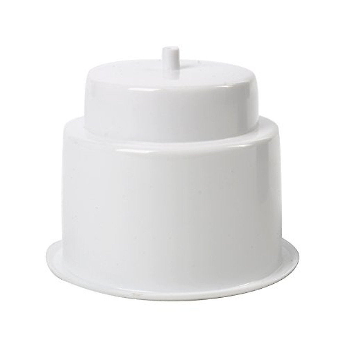 Amarine Made 4Pcs Recessed Drop in Plastic Cup Drink Can Holder with Drain for Boat Car Marine Rv (White)