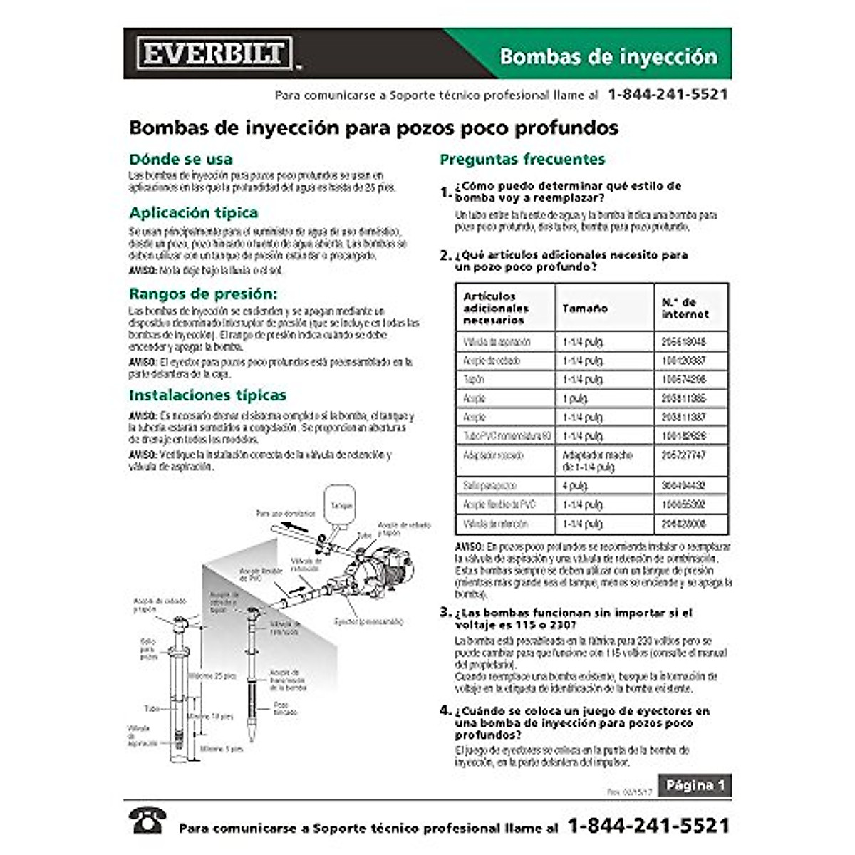 Everbilt jet/tank combo with six gallon tank
