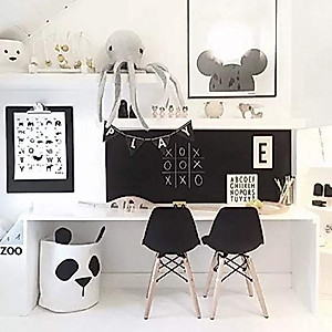 UXZDX Panda Storage Bag Basket Baby Kids Toy Clothes Canvas Laundry Basket Storage Bag Can Stand Nappy Bin Home Storage Bucket