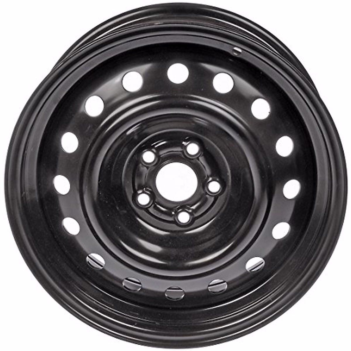 Dorman 939-174 16 x 6.5 In. Steel Wheel Compatible with Select Pontiac / Toyota Models, Black