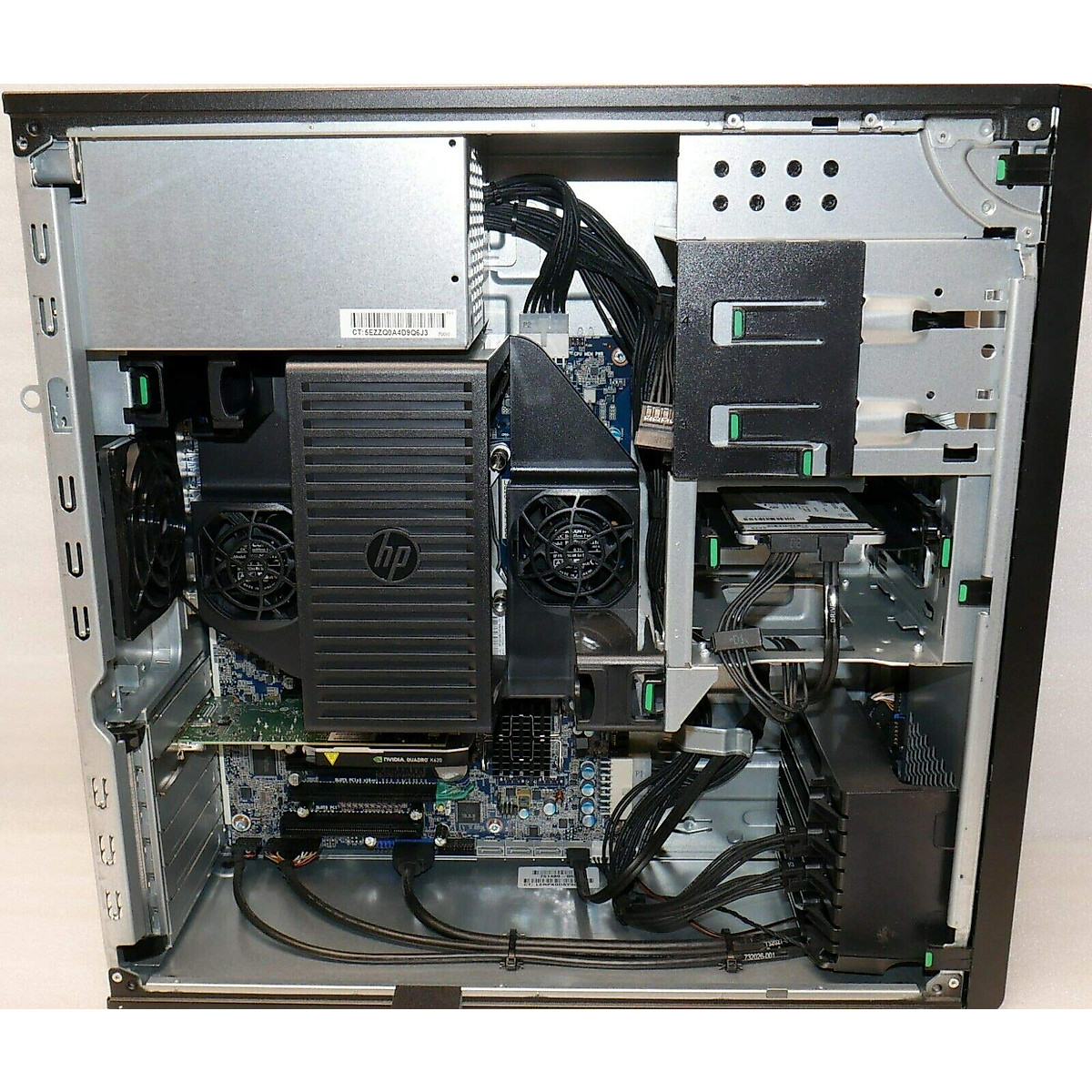 HP Z440 Business Workstation Desktop PC: Intel Xeon E5-1620-3.5 GHZ, 2 X 256GBSSD HDD, 32GB Memory, NVIDIA Quadro K2200, DVD-RW, Windows 10 Pro (Renewed)