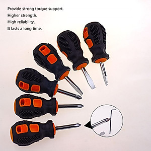 2Pieces Screwdriver Kit Set Mini Small Portable Radish Head Screw Driver Cross Ratchet Screwdriver Repair Tool Magnetic Screwdriver Mini Screwdriver Set Magnetic Tip Screwdriver Small Kit
