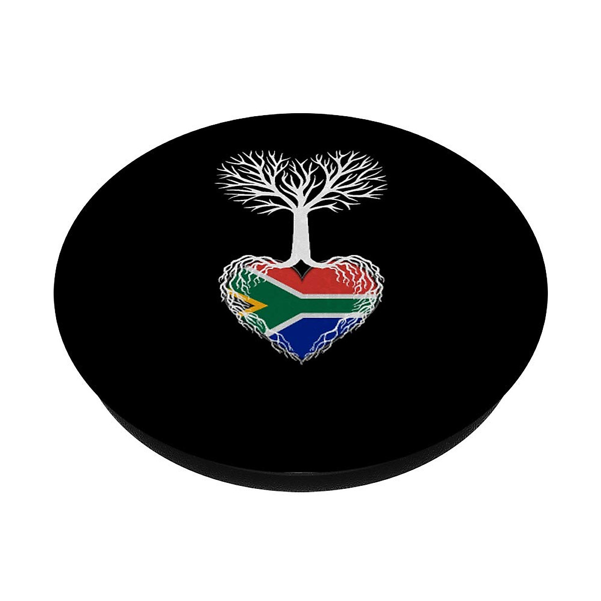 South African Roots, Love South Africa Flag Gift PopSockets PopGrip: Swappable Grip for Phones & Tablets