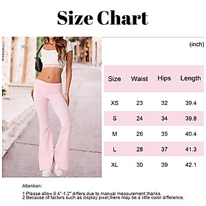 PRIVIMIX Women's Low Waisted Flare Leggings Bell Bottom Casual Lounge Bootcut Yoga Pants Sweatpants Light Grey
