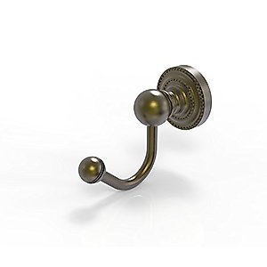 Allied Brass DT-20 Dottingham Collection Robe Hook, Antique Brass