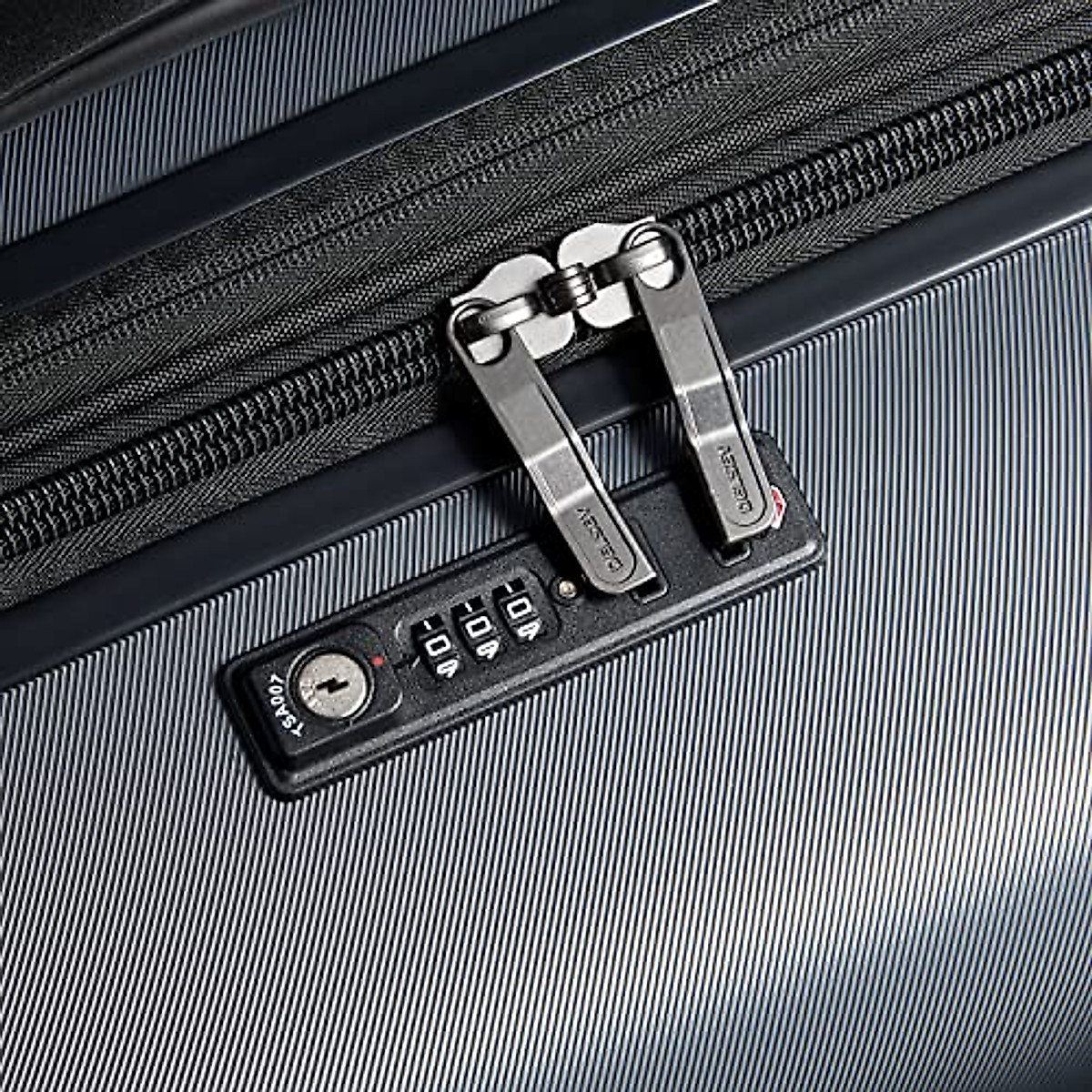 DELSEY PARIS Cruise 3.0 Hardside Expandable Luggage with Spinner Wheels, Graphite, Checked-Large 28 Inch