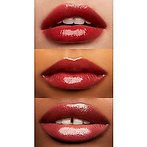 e.l.f. Cosmetics Glossy Lip Stain, Lightweight, Long-Wear Lip Stain For A Sheer Pop Of Color & Subtle Gloss Effect, Power Mauves