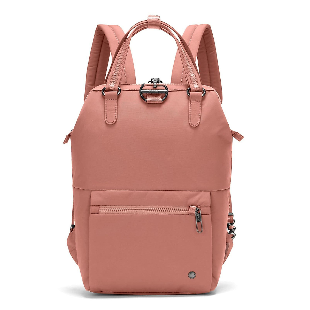 Pacsafe Citysafe CX 11L Anti Theft Mini Backpack - Fits 13" Laptop, ECONYL Rose