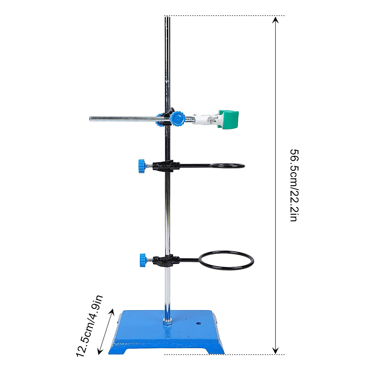 Laboratory Iron Stand, Lab Metal Support Stand High Reliability for Laboratory