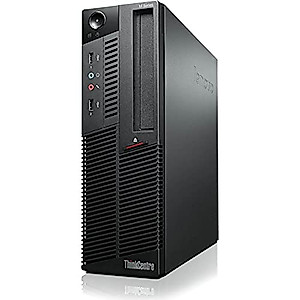 Lenovo ThinkCentre M90 Small Form Factor Desktop Computer, Intel Dual Core i5-650 3.2Ghz CPU, 8GB RAM, 500GB HDD, WiFi and Keyboard, Windows 10 Professional (Renewed) (M90 WiFi KM)