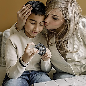 3 Pieces Dragon Fidget Spinner, Cool Metal Hand Finger Spinners, Fingertip Spinners Toy Metal for Anxiety Stress Relief Toy Party Favor Birthday Gifts for Kids Adults, Classroom Prizes(Black)