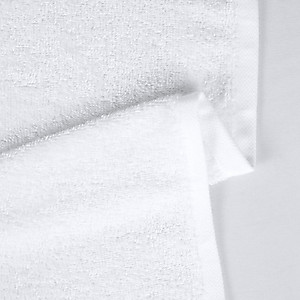 Amazon Basics Cotton Hand Towel - 12-Pack, White