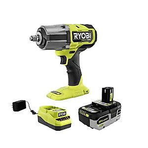 RYOBI ONE+ 18V Brushless Cordless 4-Mode 1/2 in. Impact Wrench Kit with 4.0 Battery and Charger (PBLIW01K1)