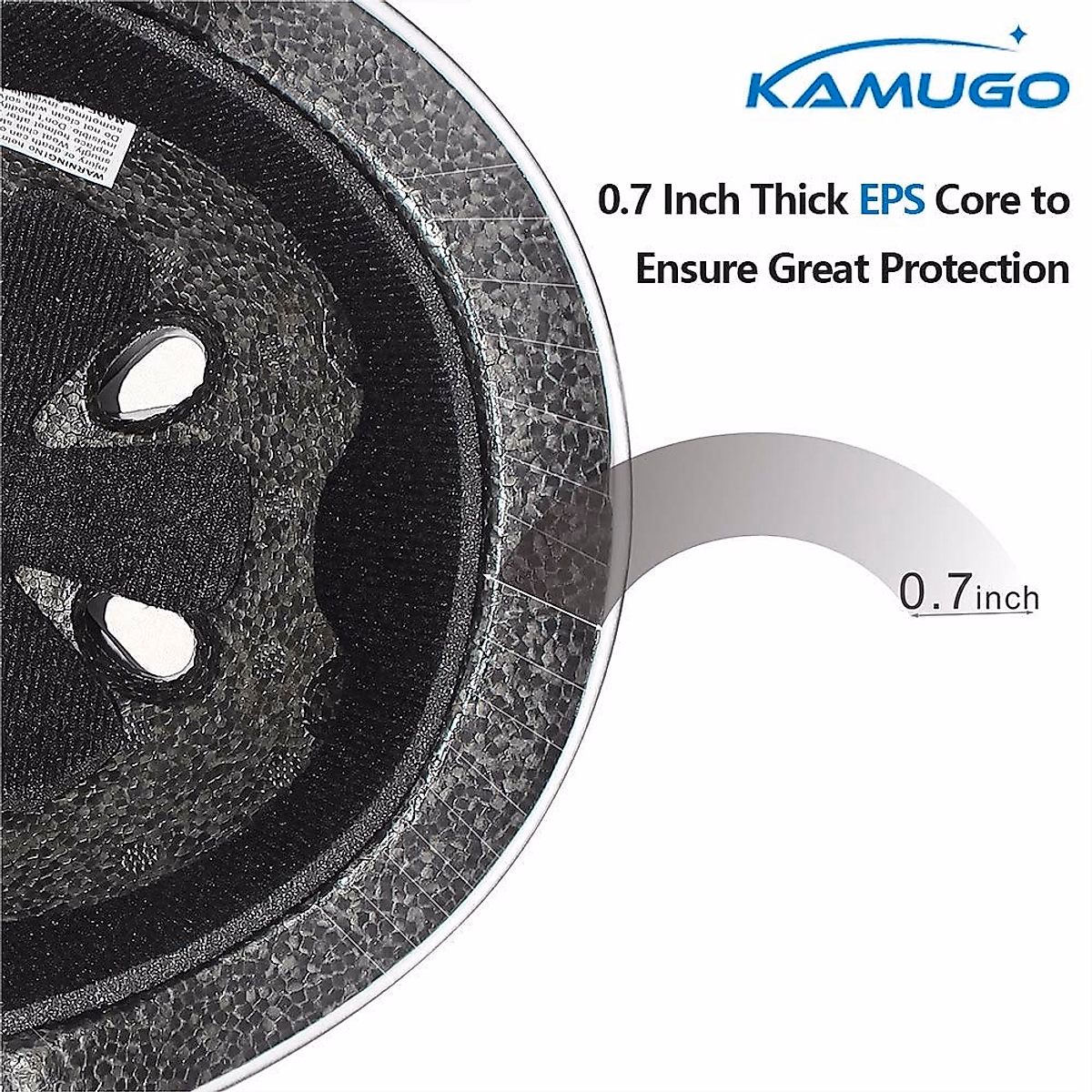 KAMUGO Kids Adjustable Helmet, Suitable for Toddler Kids Ages 8-14 Boys Girls, Multi-Sport Safety Cycling Skating Scooter Helmet (Purple, Medium)