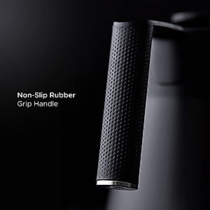 SAKI TeaSmart Electric Turkish Tea Maker, 110V Double Pot Electric Tea Kettle, 304 Stainless Steel BPA Free Turkish Tea Set, LED Indicator, Auto Shut-Off & Boil-Dry Protection, 1.75L, Space Gray