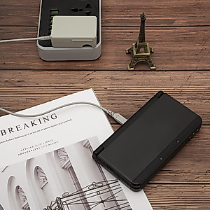 Funturbo 3DS Charger, 2DS DSi Charger & Earbuds Kit AC Power Adapter Charging Cable for Nintendo 3DS/3DS XL/2DS/2DS XL/DSi/DSi XL