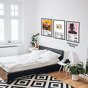 Asitwas Rapper The Creator Poster Prints for Wall Posters, Trendy Teens Bedroom Decor,11×14 Inches Print Posters, UNFRAMED