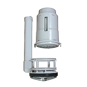 3 inch Dual Flush Valve Replacement for One Piece Toilet Repair Kit Parts Tank Drain (3.18”-3.5”),A2201