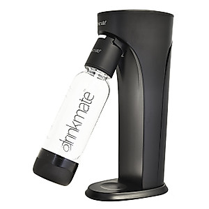 Drinkmate OmniFizz Sparkling Water Maker + 2 Carbonation Bottles (1L)
