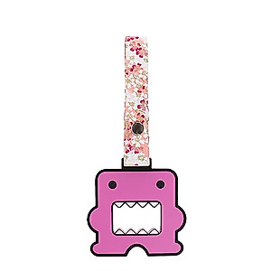 Q1-TECH, JDM Tsurikawa Ring Japanese Subway Train Bus Car Handle Cute Anime Cartoon Handle Hand Strap Rear Front Bumper Warning Rings Drift Charm Drift Car Accessory (DOMO-PPPKF)