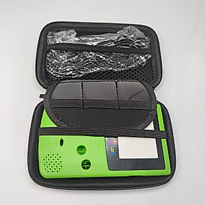 Protective Travel Carrying Hard Pouch Case Bag Cover for Game Boy Advance Color Pocket GBA GBC GBP Console for Nintendo DS Lite NDSL NDSi EVA Storage Replacement (Black)