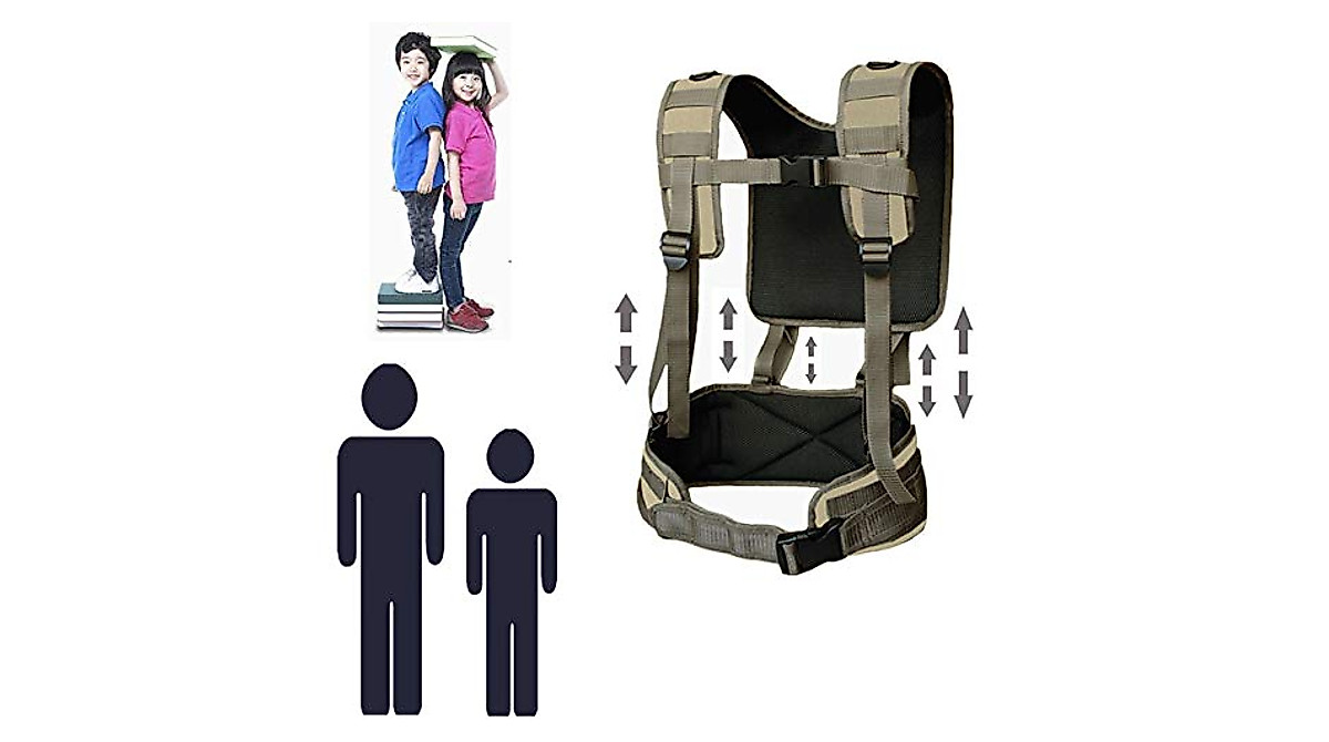 Metal Detector Harness - Comfortable & Adjustable Support Sling