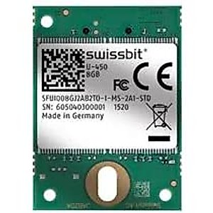 SFUI2048J2AB2TO-I-MS-2A1-STD Managed NAND Industrial Embedded USB Module, U-450, 2 GB, SLC Flash, -40 C to +85 C