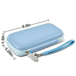 Case Compatible with Anker 622 621 for Magnetic Battery for MagGo 5000mAh Foldable Magnetic Wireless Portable Charger.Power Bank Storage Holder for Anker USB Charger and Battery Bank(Box Only)-Blue