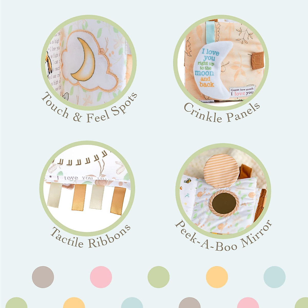 KIDS PREFERRED Guess How Much I Love You Accordion Style On-The-Go Activity Toy