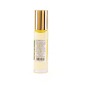 Sandalwood Perfume Oil Roll-On - Sandal Wood Fragrance Oil Roller (No Alcohol) Perfumes for Women and Men by Nemat Fragrances, 10 ml / 0.33 fl Oz