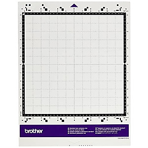BROTHER ScanNcut SDX Series 12 x 12-inch Standard Adhesive Mount, 30, 5x30, 5cm, Purple/White