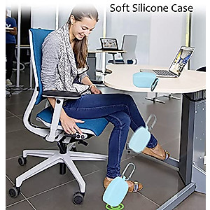 Glow Blue Case Cover Replacement for Sony WF-1000XM4 Earbuds, Silicone Protective Skin Sleeve Glow in Dark - LEFXMOPHY