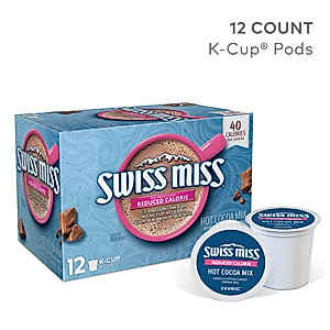 Swiss Miss Sensible Sweets Light Hot Cocoa Keurig Single-Serve K-Cup Pods, 12 Count