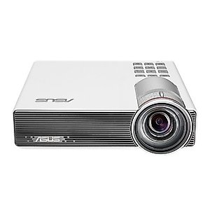 ASUS P3B Portable LED Projector with Speakers 800 Lumens WXGA (1280x800) HDMI VGA Wireless 12000mAh Battery Up to 3 hours | Media Player | Remote | 2 Years Warranty