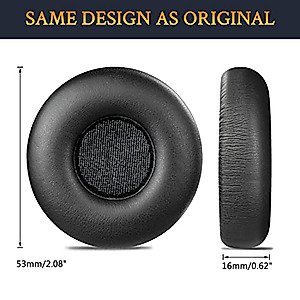 SOULWIT Earpads Replacement for AKG Pro Audio K402/K403/K420/K430/K450/K451/K452/Q460/K480 Headphones, Ear Pads Cushions for K24P/K26P/K412P/K414P/K416P, with High-Density Noise Isolation Foam