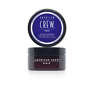 American Crew Men's Whip Styling Cream (OLD VERSION), Like Hair Gel with Light Hold with Natural Shine, 3 Oz (Pack of 1)