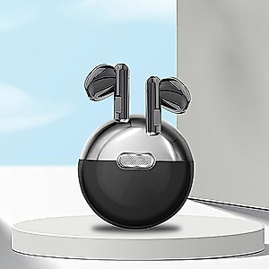 Yrmaups Bluetooth Headphones Wireless Earbuds, Light-Weight Sports Ear Buds with Charge Cases, IPX4 Water Proof Headset with Microphone Cordless Earphone Suitable for TV Phone PC Laptop