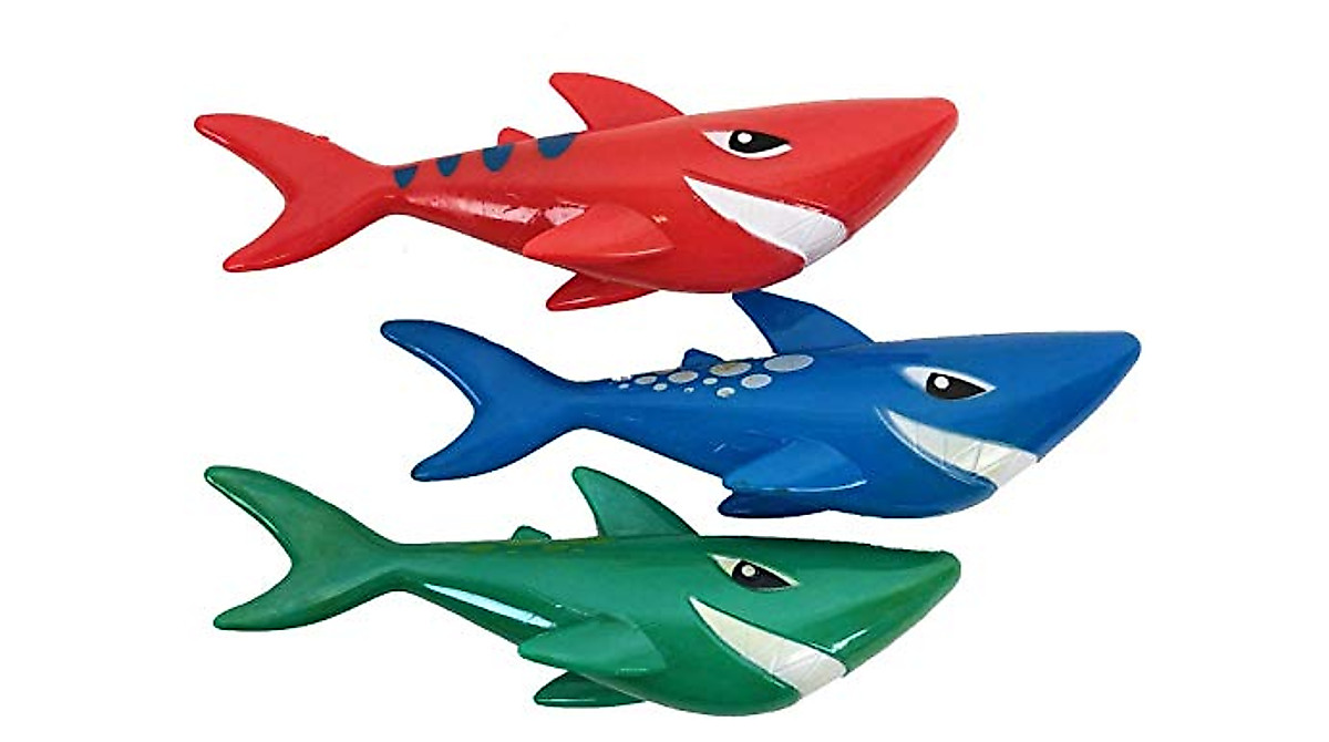 Funstuff Dive Sharks Pool Toy - Underwater Fun for Kids