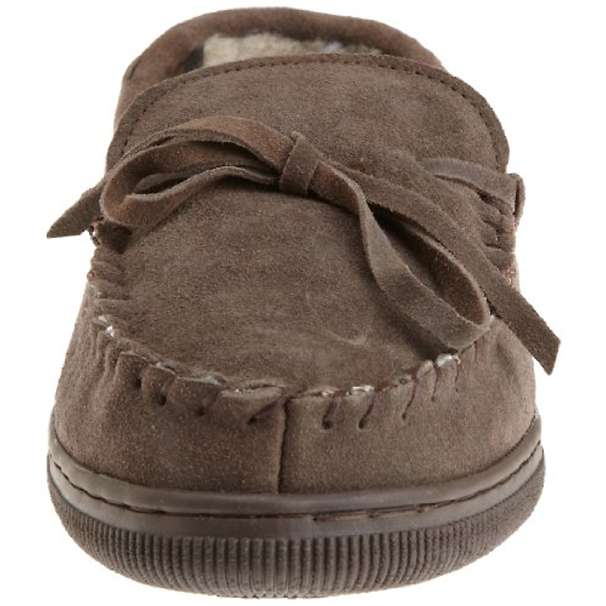 MUK LUKS Men's Paul Slipper, Chocolate, 9