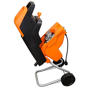 WEN 41121 15-Amp Rolling Electric Wood Chipper and Shredder