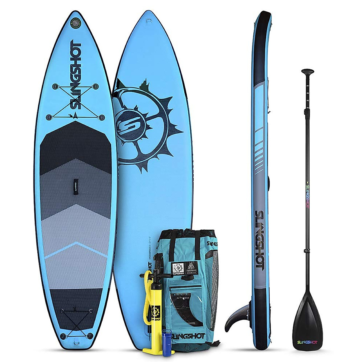 Crossbreed Airtech Inflatable SUP - Blue | Slingshot Sports