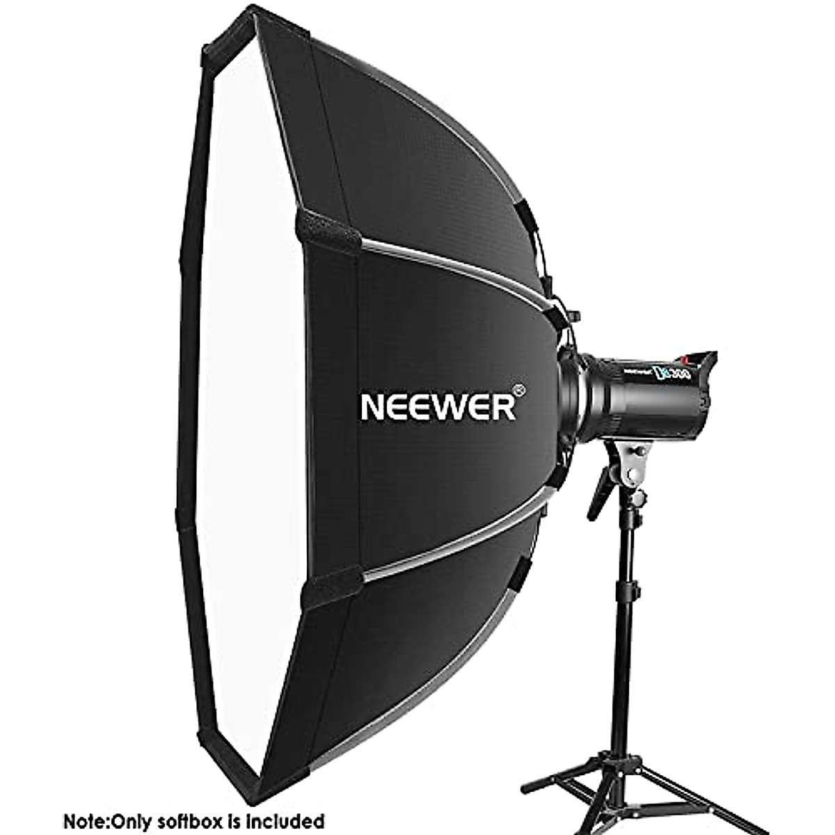 NEEWER 26''/65cm Octagonal Softbox Quick Release, with Bowens Mount, Carrying Bag Compatible with Neewer CB60 CB100 CB150 Vision 4 S101-300W/400W and Other Bowens Mount Light -SF-RPBO26